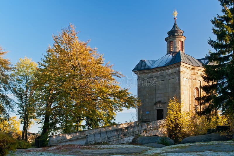 Baroque Chapel stock photo. Image of czech, architecture - 22447926