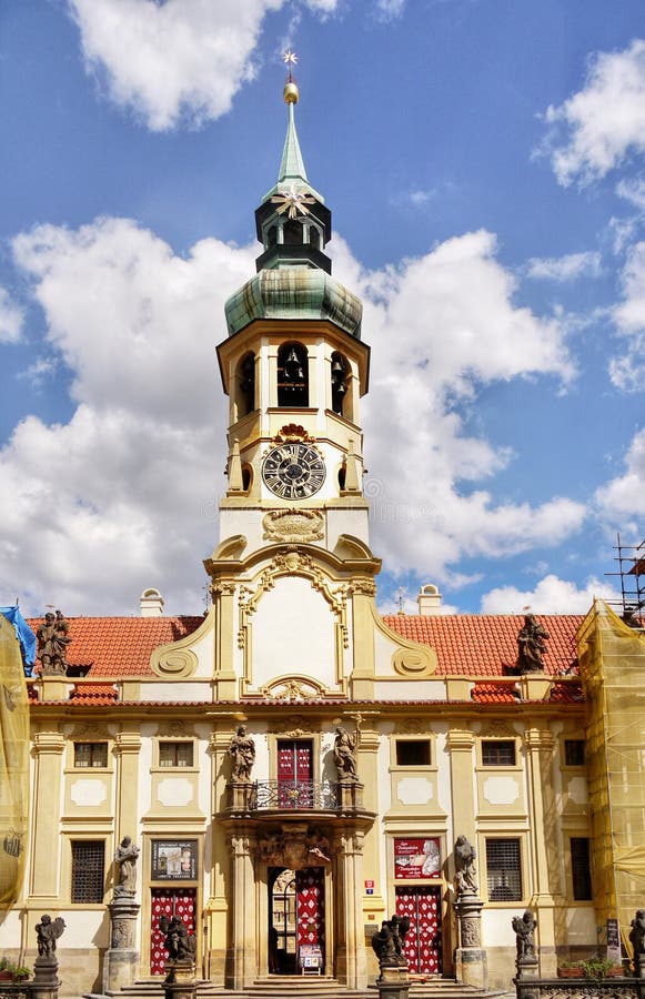 Baroque Church Prague, Czech Republic Editorial Photography - Image of ...