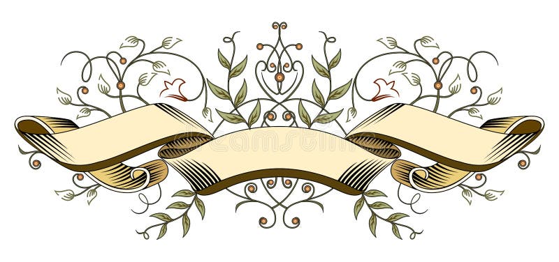 Vector - Baroque Frames and Decorative Elements - Vintage Banner with ...