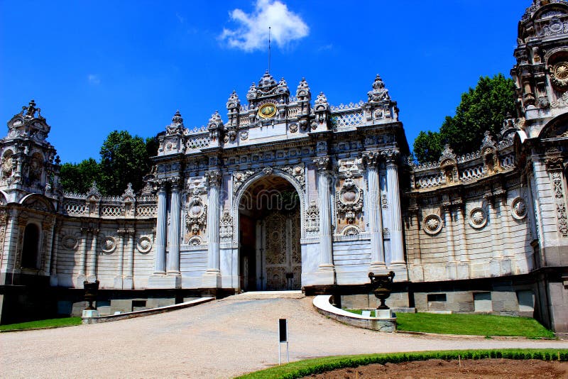 Baroque Gate stock image. Image of building, treesrocco - 29146737