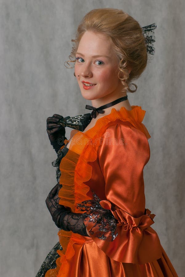 Baroque girl stock photo. Image of elegance, baroque - 17669334