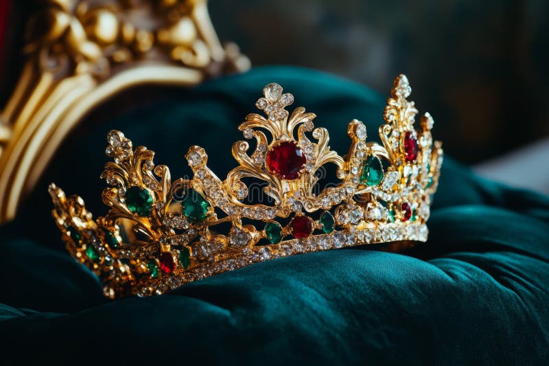 Baroque-Inspired Crown stock photo. Image of ceremonial - 355934000