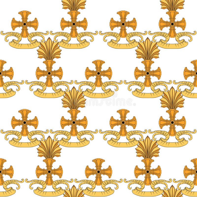 Baroque Ribbons Stock Illustrations – 559 Baroque Ribbons Stock ...