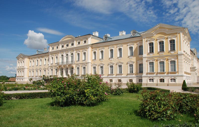 Baroque - Rococo Style Palace Stock Photo - Image of palace, design ...