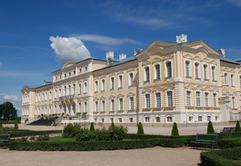 Baroque - Rococo Style Palace Stock Image - Image of historical ...