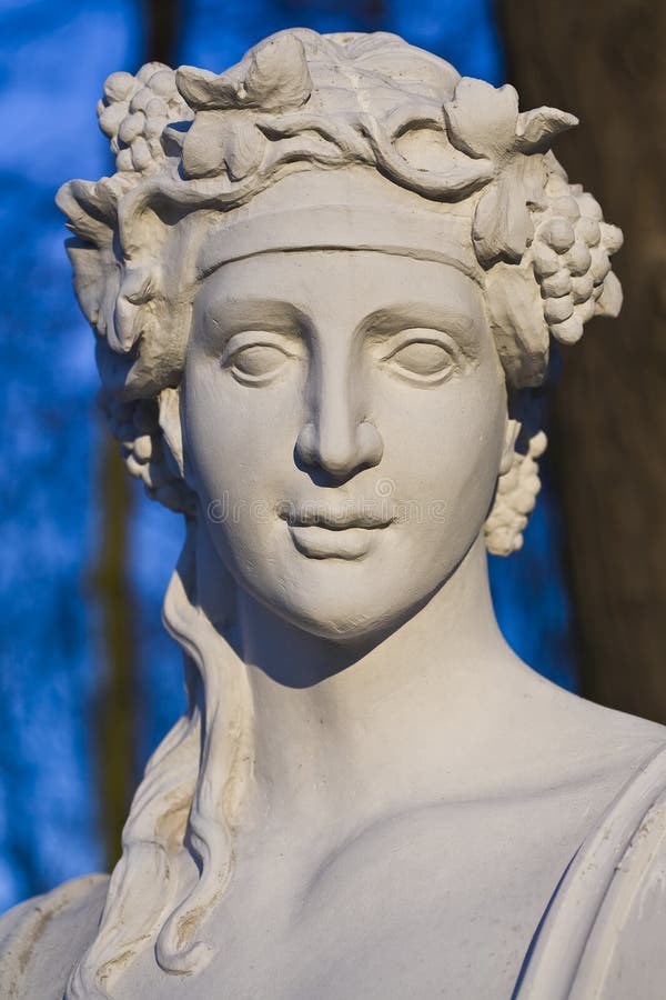 Baroque sculpture bust. stock image. Image of portrait - 30654425