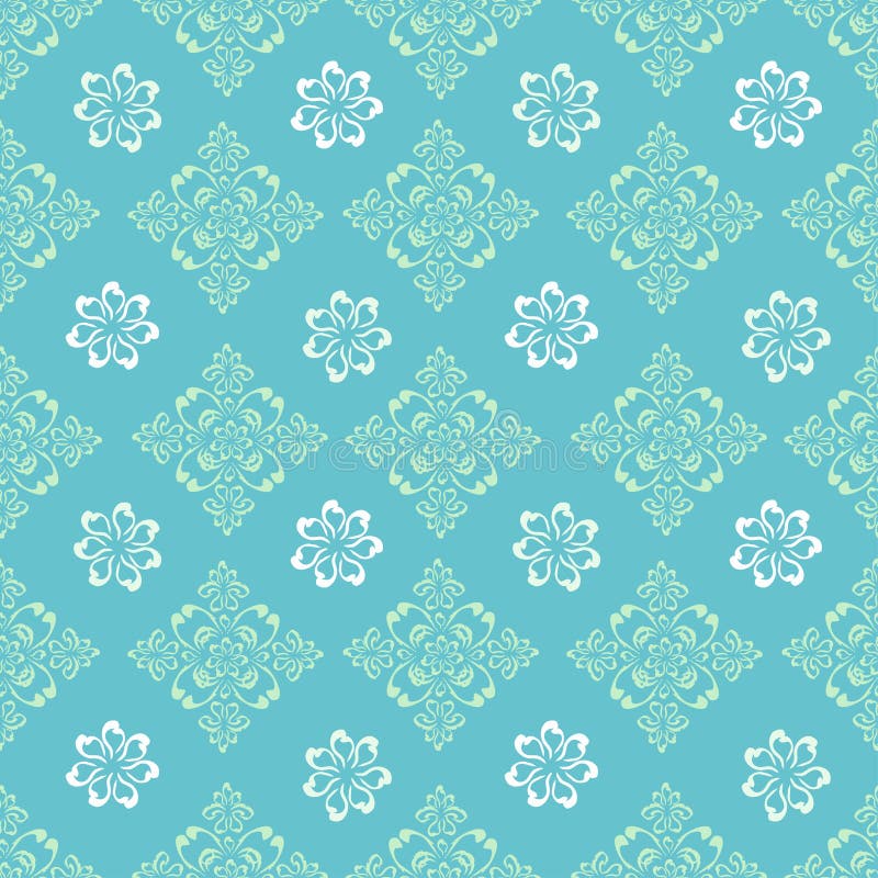 Light Blue Seamless Pattern with Shells Ocean Bac Stock Vector ...