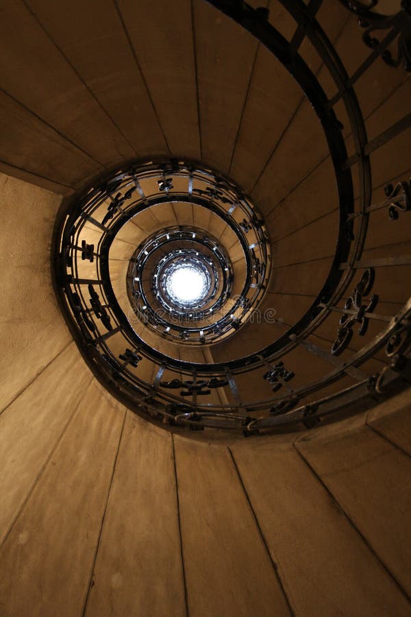 Baroque Stairs in Budapest - Hungary Stock Image - Image of building ...