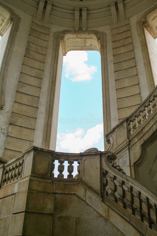 Baroque Stairs of Chartreuse, Padula, Stock Photo - Image of southern ...