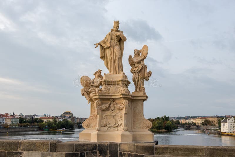 Baroque statues stock image. Image of exterior, matthias - 16957697