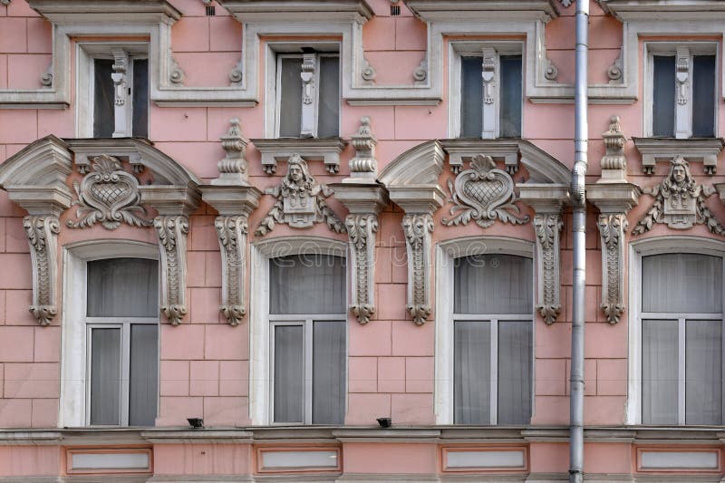 Baroque style windows stock photo. Image of outdoor, facade - 23090382