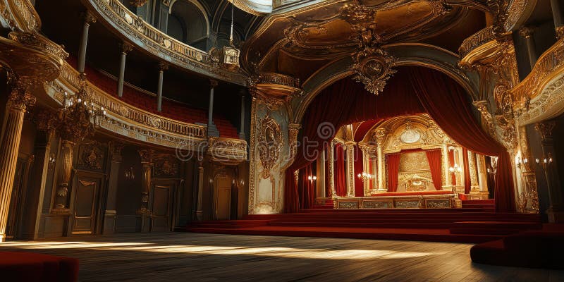 A Baroque-Style Opera House with Lavish Interiors for Elegant ...