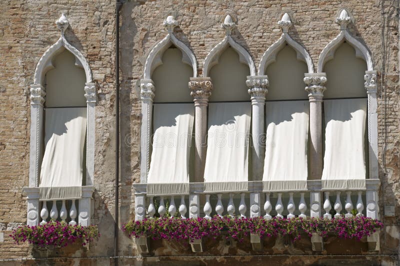 Baroque windows stock image. Image of style, house, italian - 23311539