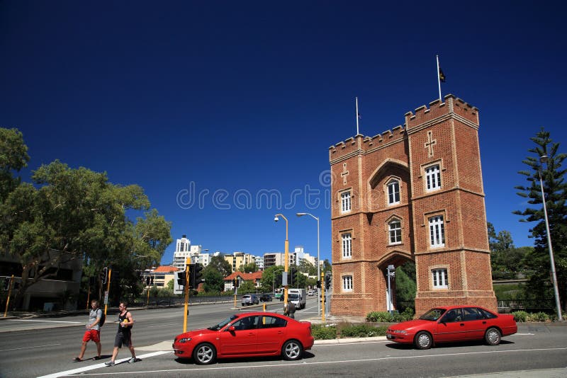 The Barracks Arch,Perth editorial stock photo. Image of history - 24195418