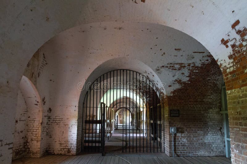 Barracks at Fort Pulaski stock image. Image of itron - 58765177
