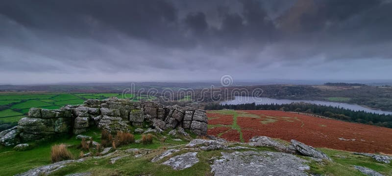 Barrage De Burrator Parc National Dartmoor Devon Uk Photo stock - Image ...