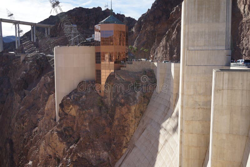 A barragem Hoover 69 foto editorial. Imagem de hoover - 131375491