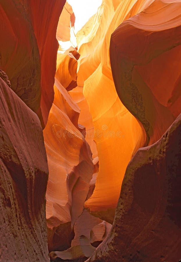 Barranca de la ranura imagen de archivo. Imagen de escénico - 107603