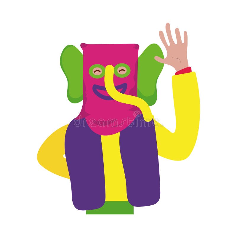 Barranquilla Carnival Marimonda Stock Vector - Illustration of souvenir ...