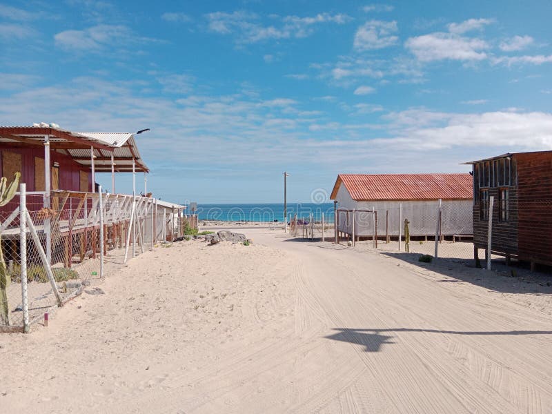 Barranquilla, Copiapo - Chile. Atacama Desert Coast Stock Photo - Image ...