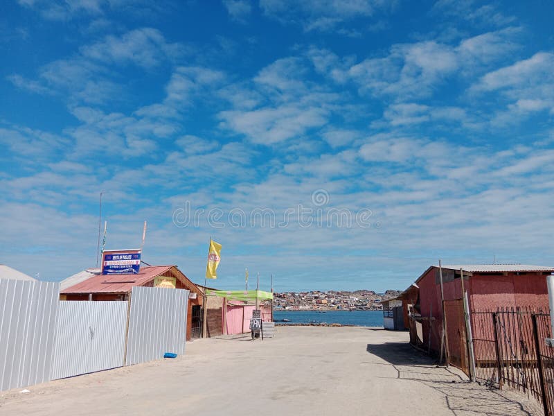 Barranquilla, Copiapo - Chile. Atacama Desert Coast Stock Photo - Image ...