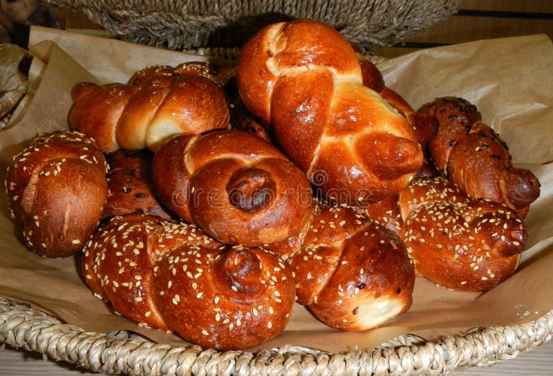 Panes, Conocidos Como Challah Imagen de archivo - Imagen de hebreo ...