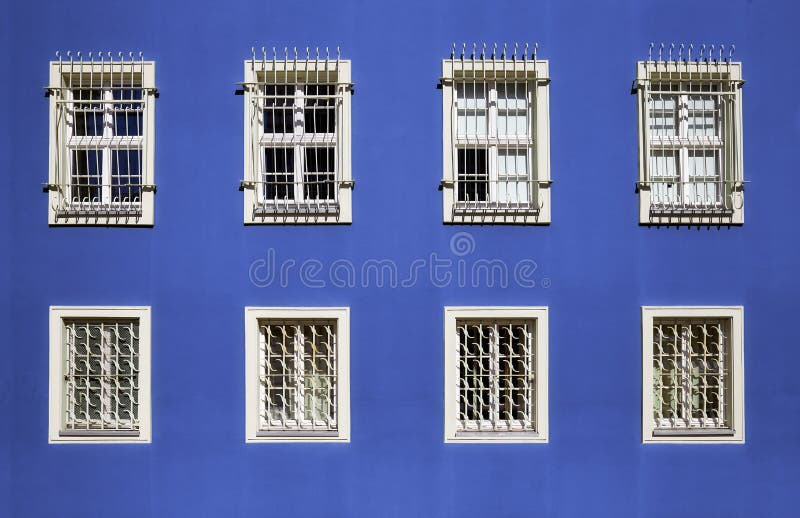 Windows of the Blue Mosque in Istanbul Stock Image - Image of landmark ...
