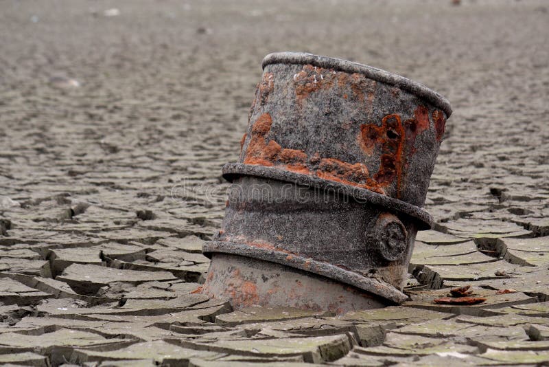 Barrel stock photo. Image of rusty, cask, water, canister - 16264780