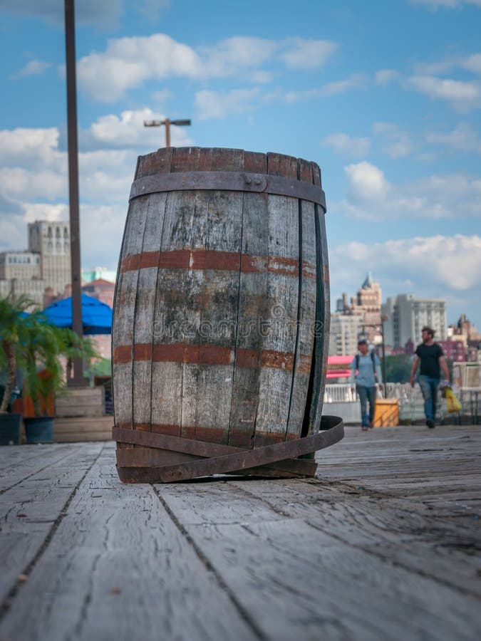 Barrel stock photo. Image of clouds, vertical, rust, rustic - 71991210