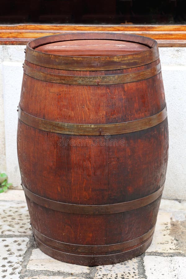 Barrel stock image. Image of cask, brown, beverage, beer - 115155329