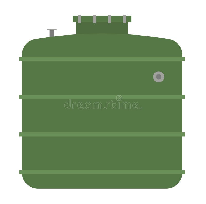 Oil Barrel Capacity Tank Vector. Stock Vector - Illustration of alcohol ...
