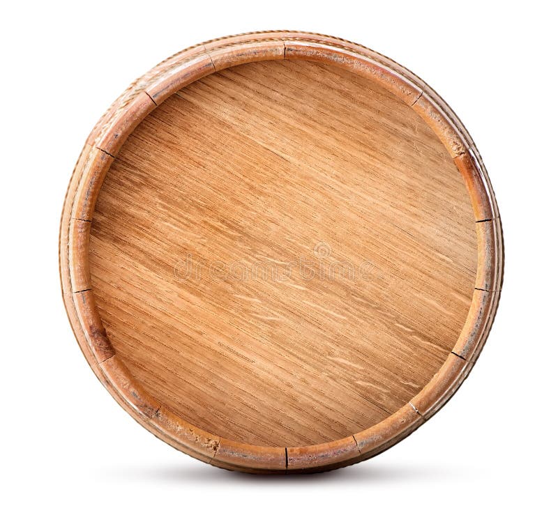 Wine barrel. stock vector. Illustration of view, isolated - 43560874