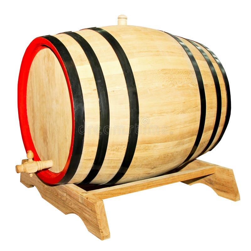 Barrel isolated stock photo. Image of barrel, drum, storage - 5752022