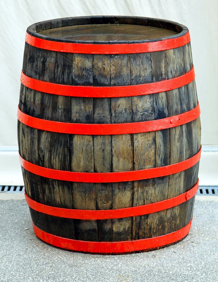 Red Oil Barrel stock photo. Image of vivid, 2022, paint - 252027276