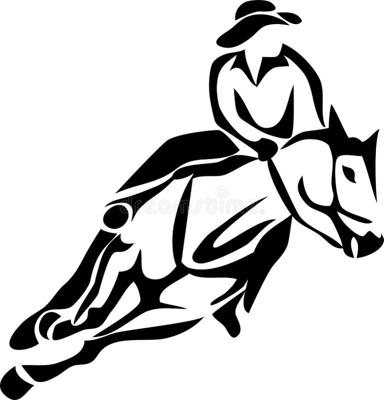 Barrel Racing Stock Illustrations – 293 Barrel Racing Stock ...