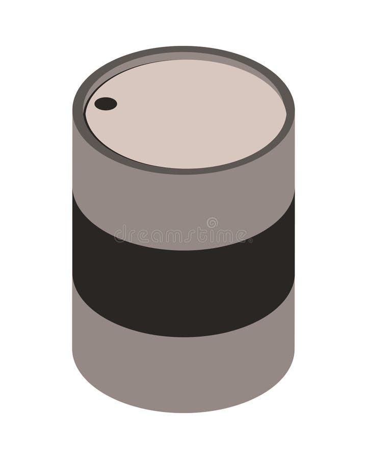 Barrel storage icon stock vector. Illustration of chemical - 240323295