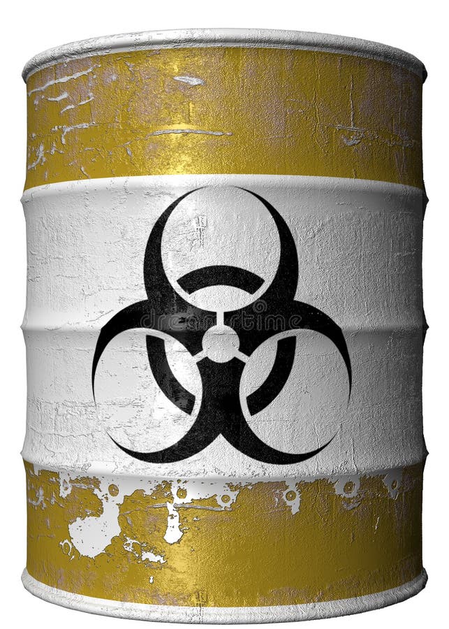 Barrel of toxic waste stock illustration. Illustration of buck - 7523756