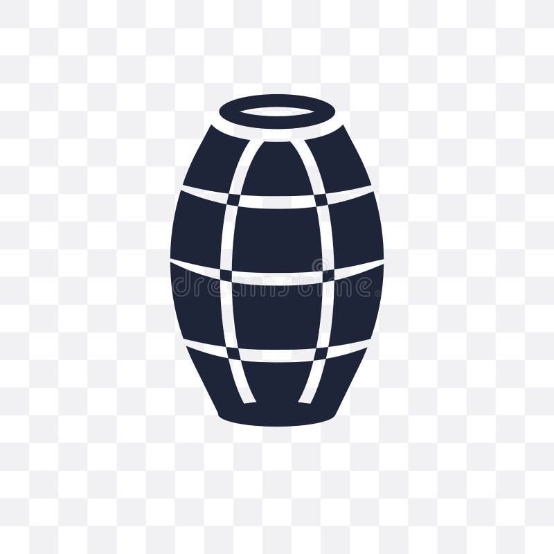 Barrel Transparent Icon. Barrel Symbol Design from Desert Collection ...