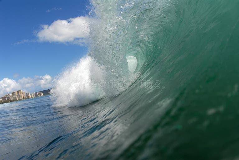 Barreling wave stock photo. Image of barrel, extreme, tube - 2262662
