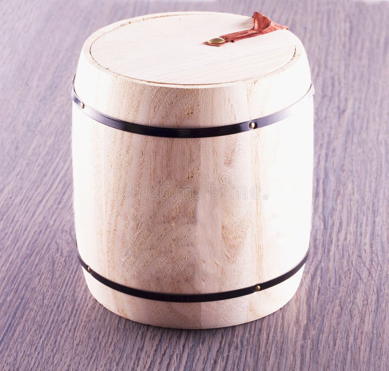 Barrell over wood stock photo. Image of dark, hoop, beverage - 62091886