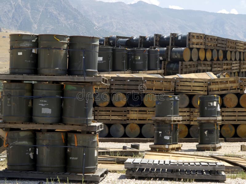 Barrels stock image. Image of hazard, stack, barrels, danger - 3166939