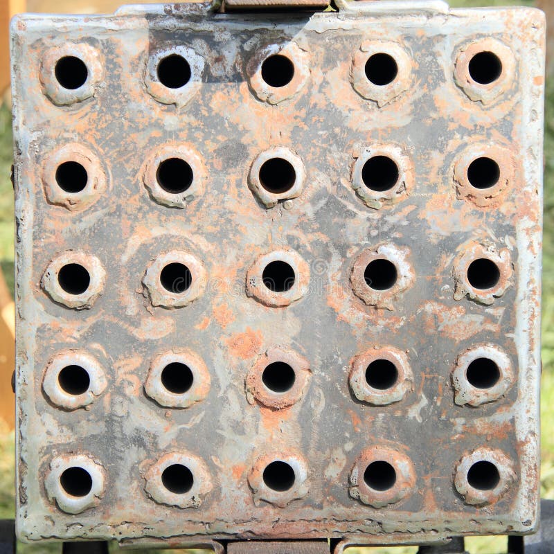 Barrels of machine-gun stock photo. Image of history - 40618432