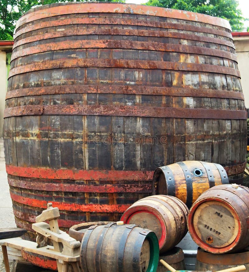 Barrels stock image. Image of reservoir, round, band - 55248211