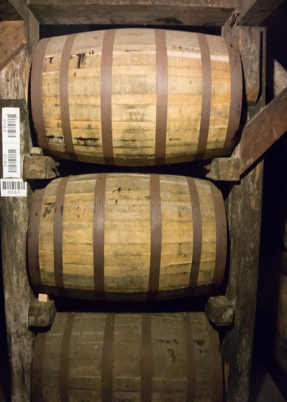 Barrels Stacked Vertical stock image. Image of interior - 197332913