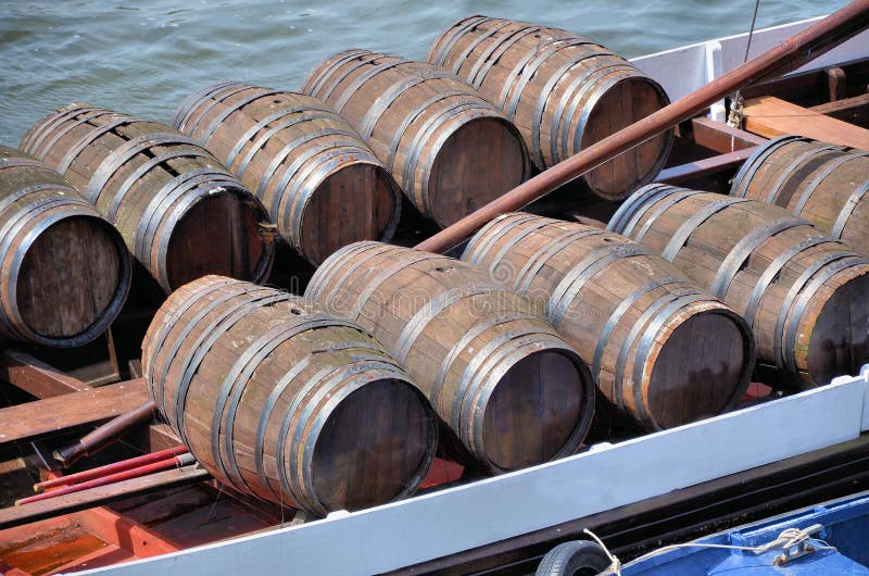 Barrels stock photo. Image of boat, river, porto, barrel - 32362686