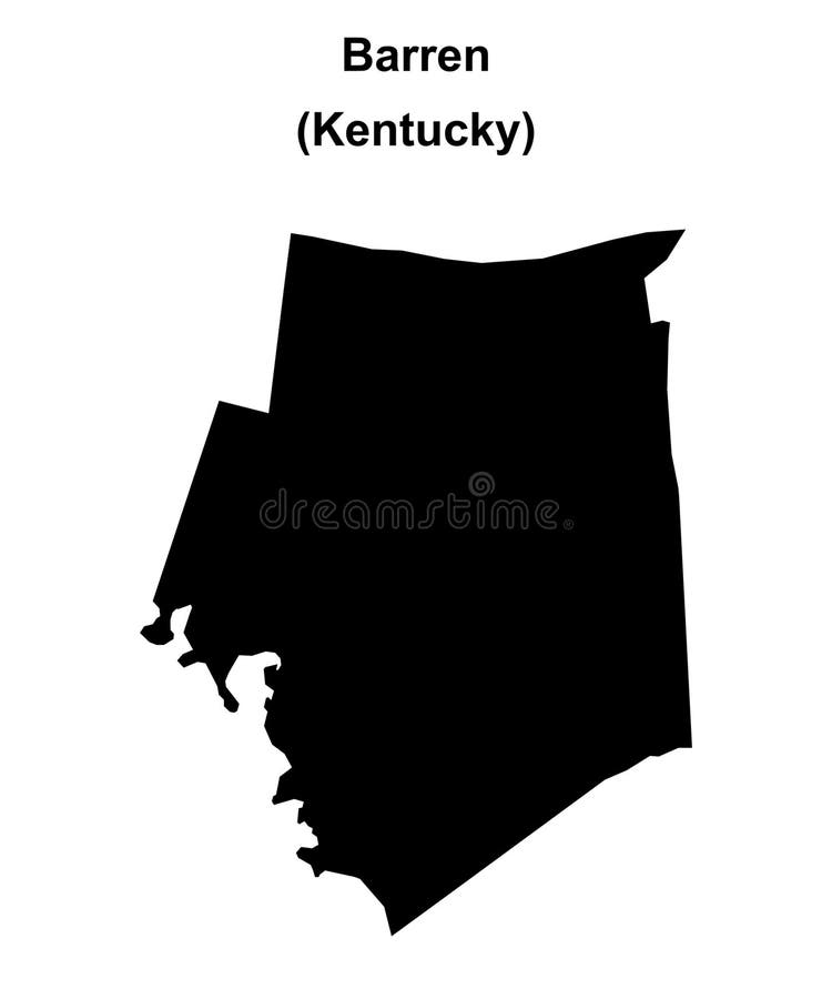 Barren outline map stock vector. Illustration of boundary - 361595622