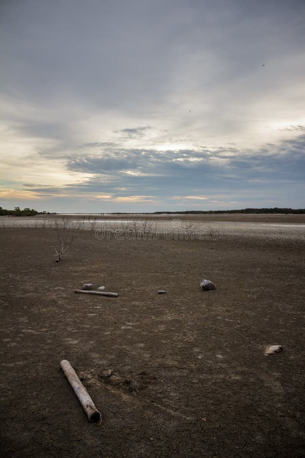 Barren ground sunset stock image. Image of beautiful - 56452131