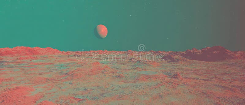 Exploring the Dusty Surface of an Alien Planet with Craters and a ...