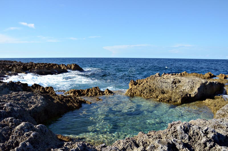 Barren rocky coastline stock photo. Image of sharp, seascape - 23449020