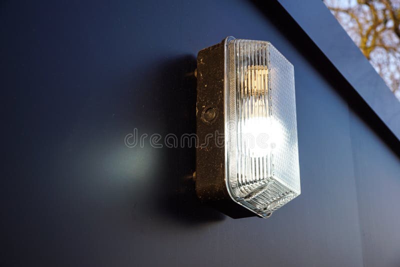 Barricade and Warning Light Closeup . Traffic Safety Roadwork Signs and ...